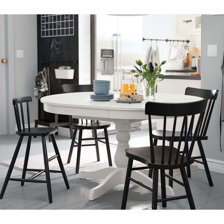 Masa extensibila Ikea Ingatorp 90/125cm (Alb) cumpără în Chișinău ...