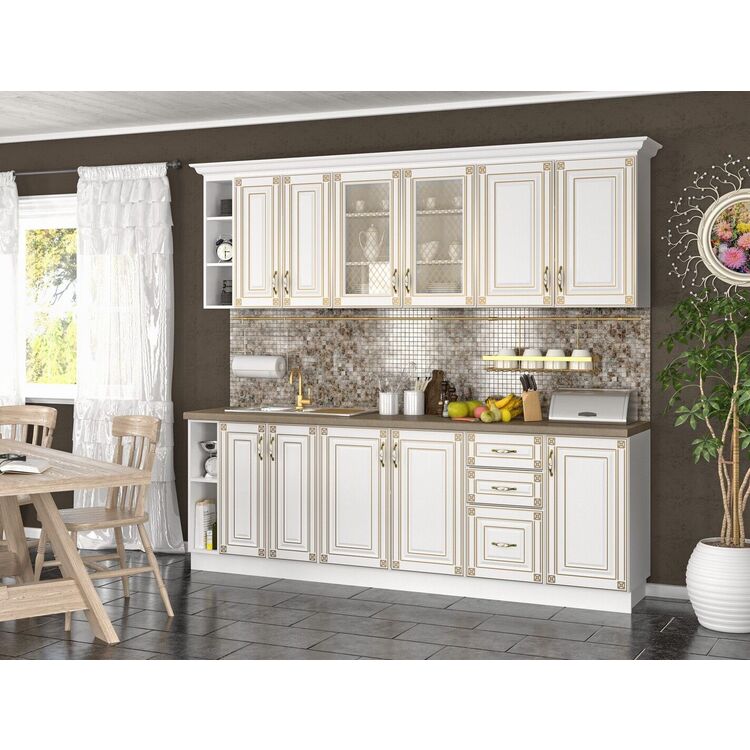 Bucatarie Marcel Prod Imperia MS 2.4m (White) cumpără în Chișinău ...