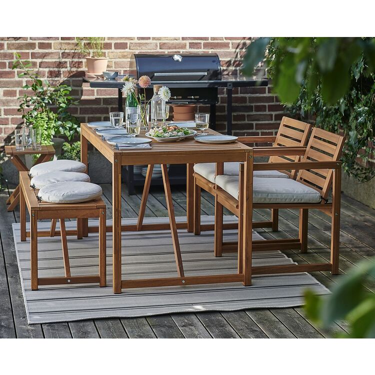 Set mobilier de gradina Ikea Nammaro/Froson/Duvholmen masa+2scaune ...
