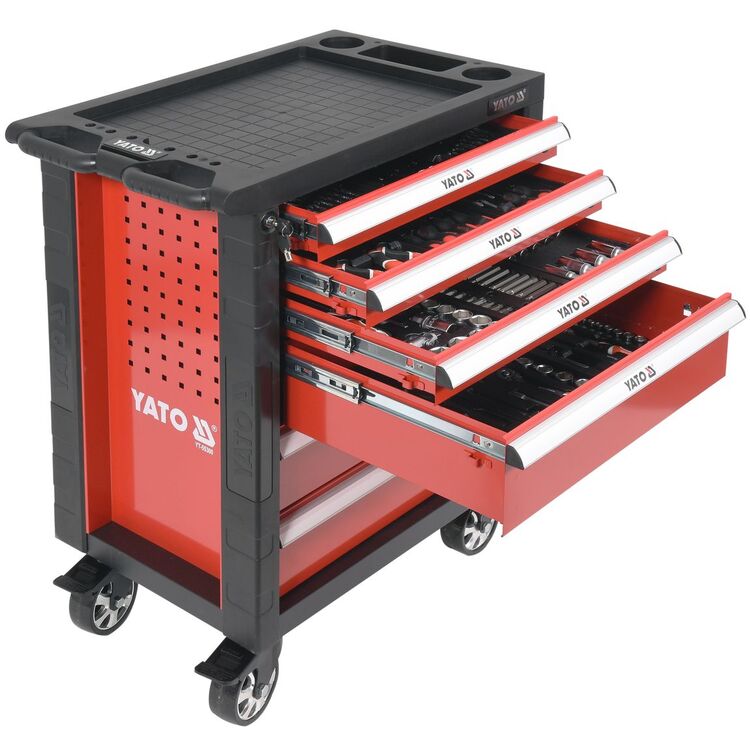 Шкаф c инструментами Yato YT-55300 (Red/Black) купить в Кишиневе ...