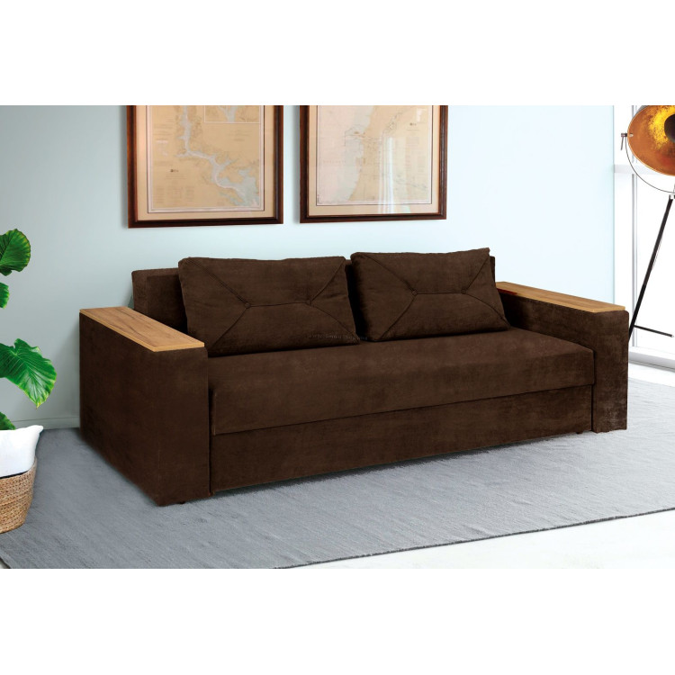 Canapea Modern Dallas New Vavilon 64 (Brown/Oak) cumpără în Chișinău ...