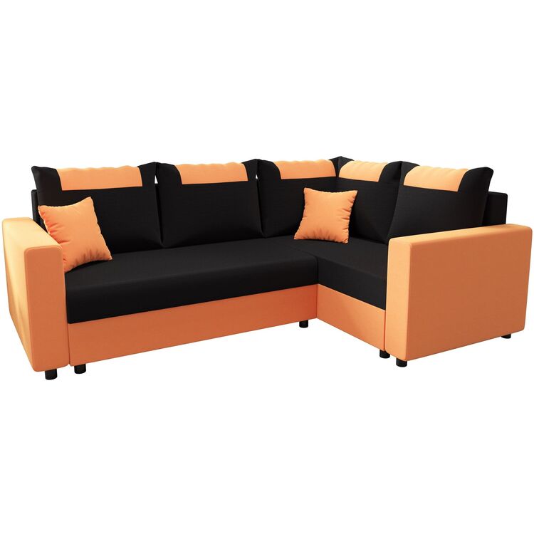 Canapea de colt Space Meble Star Plus Right Rainbow 15/Rainbow 64 ...