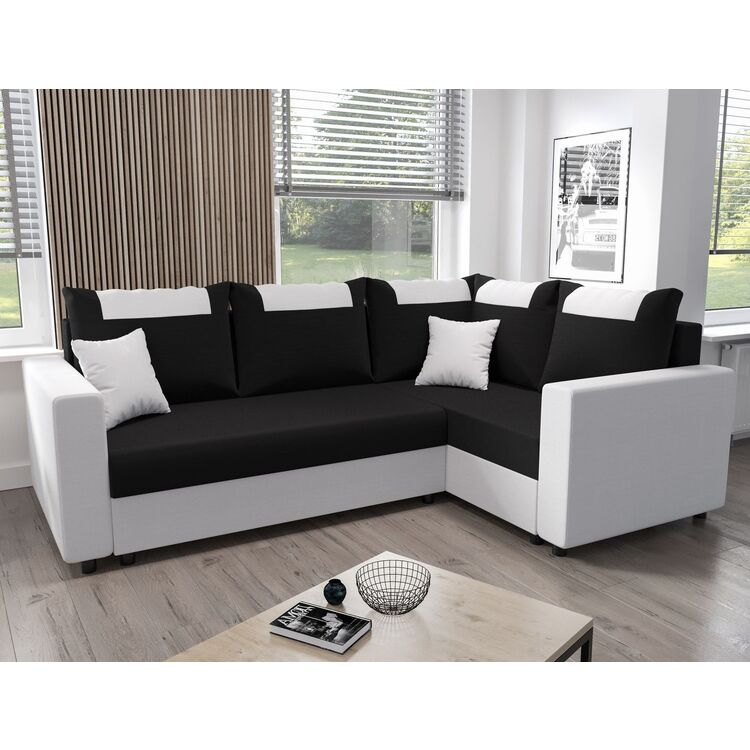 Canapea de colt Space Meble Star Plus Right Rainbow 15/Rainbow 31 ...