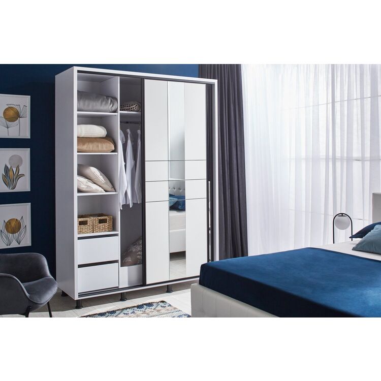 Dormitor Ambianta Rio II (Alb) cumpără în Chișinău, Moldova | SMADSHOP.MD
