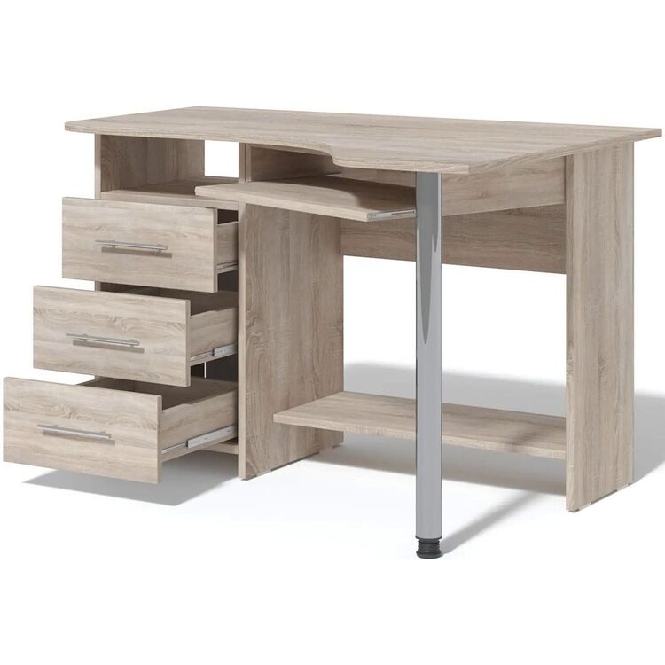 Masa de calculator Fabrik Home СК-09 tumba pe stinga (Sonoma Oak ...