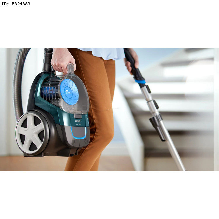 Aspirator Philips PowerPro Compact FC9334/09 (Opal Green) cumpără în ...