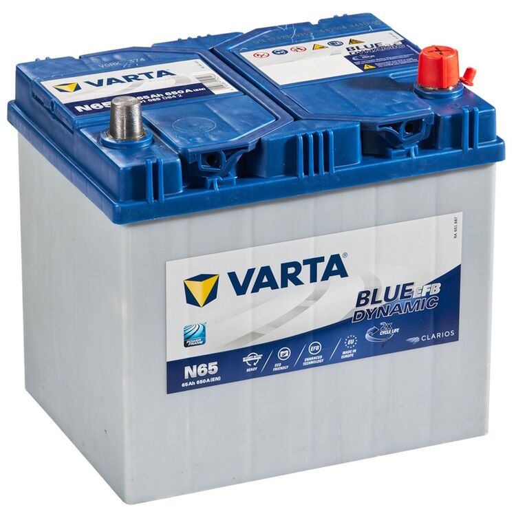 Аккумулятор Varta Blue Dynamic EFB N65 65Ah 650A купить в Кишиневе ...
