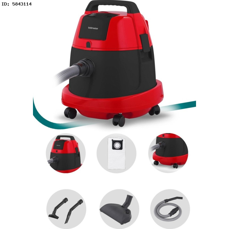 Aspirator GoldMaster Turbo BY-4595 (Black/Red) cumpără în Chișinău ...