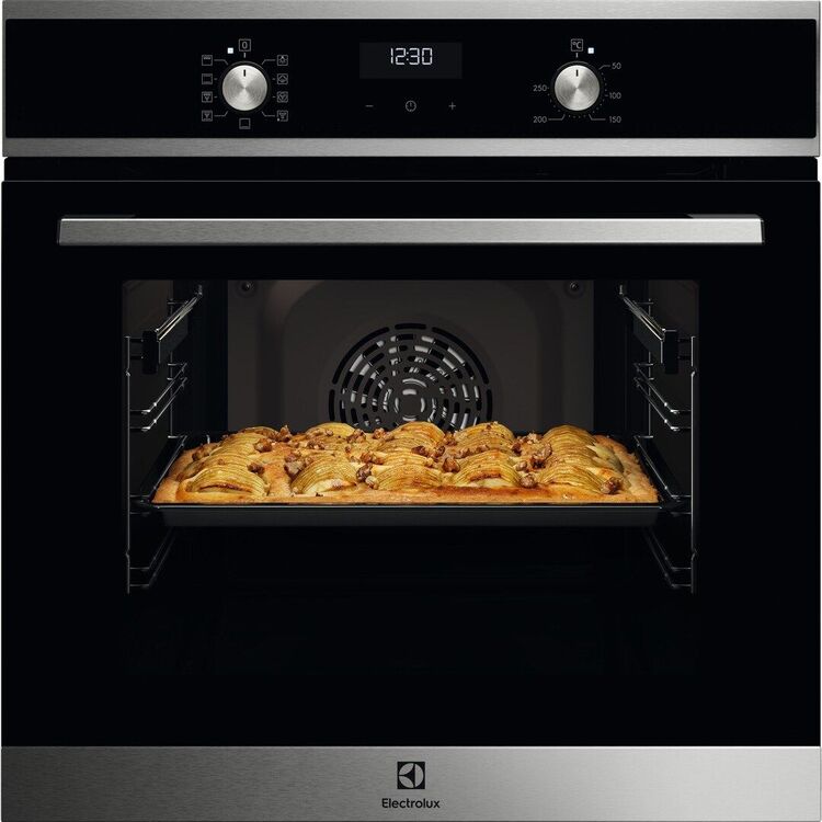 Встраиваемая электрическая духовка Electrolux EOD5C70BX (Black/Inox ...