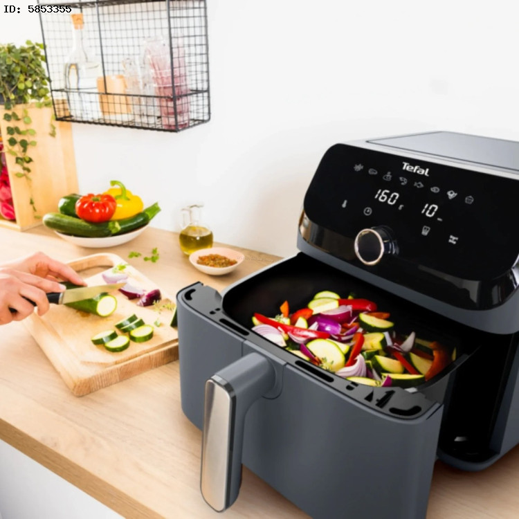 Аэрофритюрница Tefal Easy Fry Mega EY855BE0 (Grey) купить в Кишиневе ...