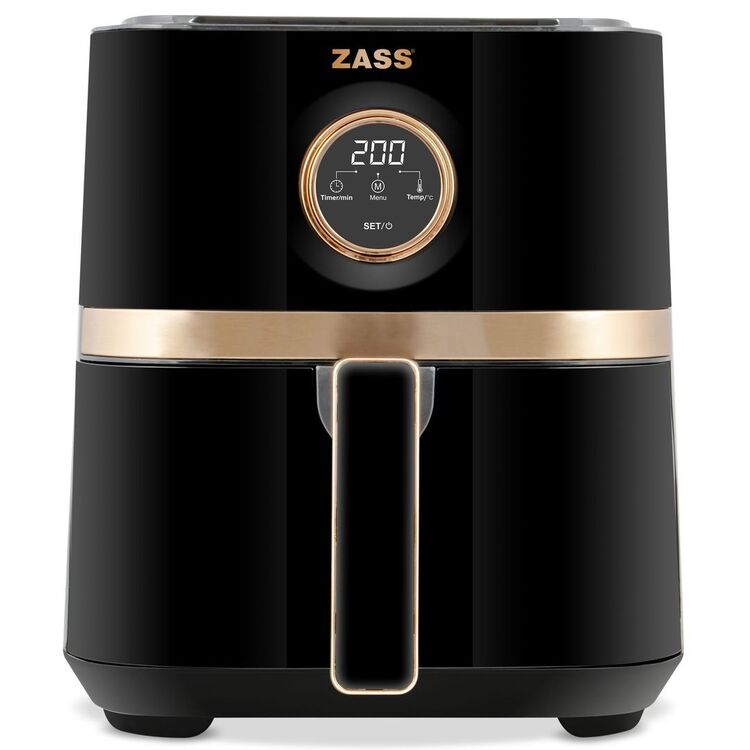 Friteuza cu aer cald Zass ZAF 20 (Black/Rose Gold) cumpără în Chișinău ...