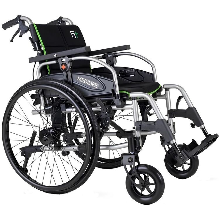 Scaun cu rotile Medilife Fit E1 (Grey/Black) cumpără în Chișinău ...