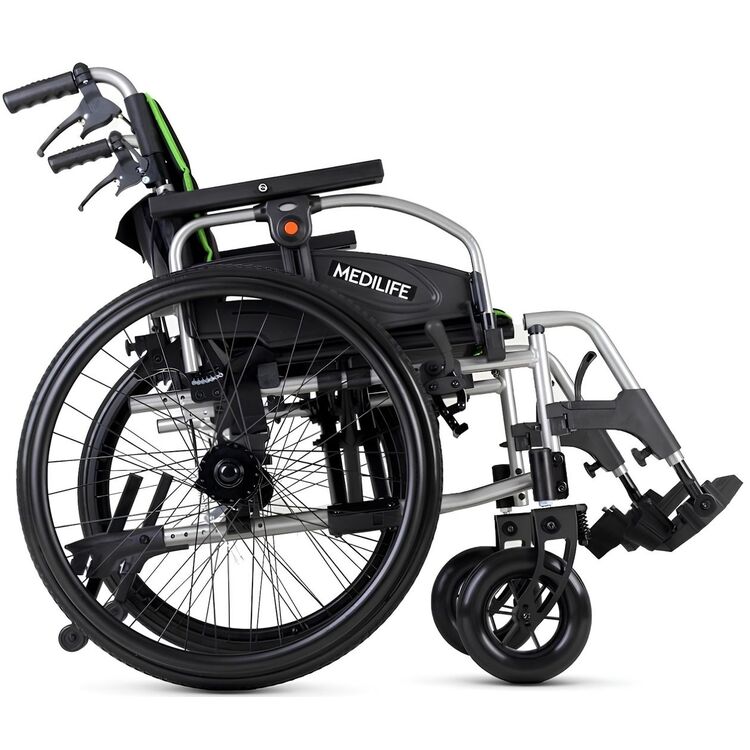 Scaun cu rotile Medilife Fit E1 (Grey/Black) cumpără în Chișinău ...