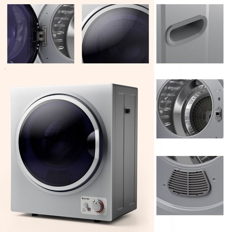 Мини-сушильная машина Costway FP10387DE-SL (Silver) купить в Кишиневе ...