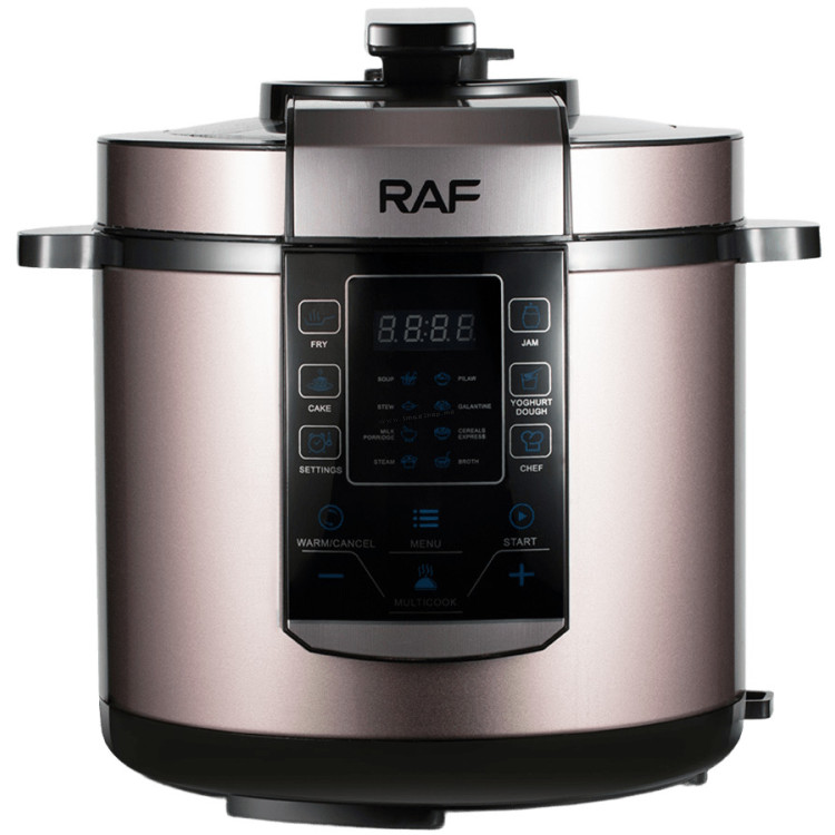 Multicooker-oala sub presiune RAF R.171 (Rose Gold/Black) cumpără în ...