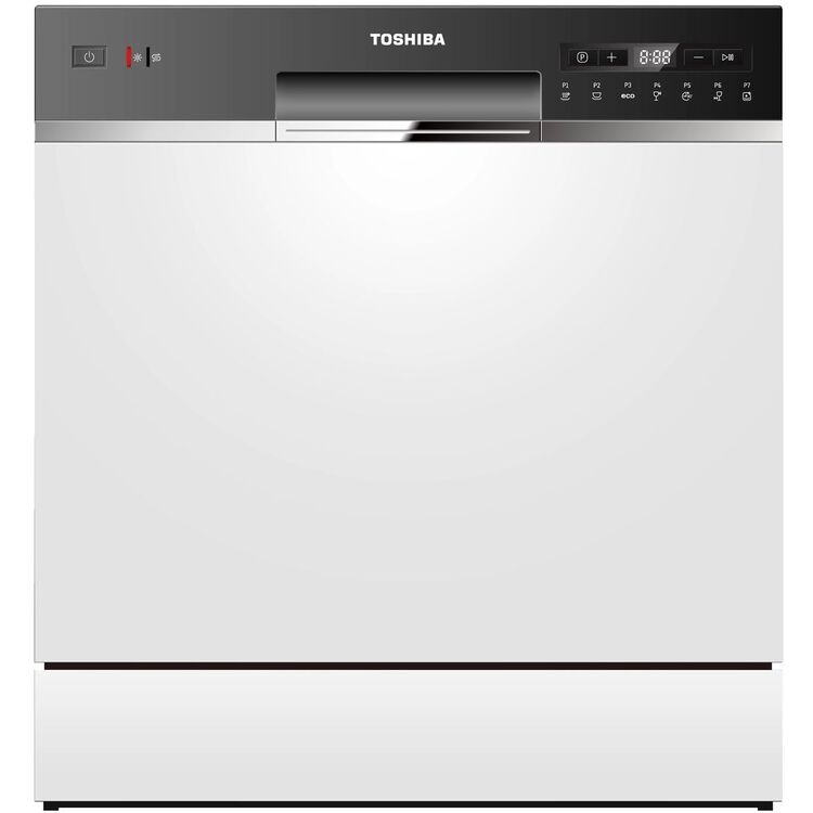 Посудомоечная машина Toshiba DW-08T2EE(W)-PL (White/Black) купить в ...