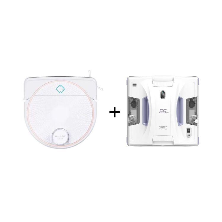Набор робот-пылесос + оконный робот-пылесос Hobot Legee D7 + S6 Pro (White) купить в Кишиневе ...