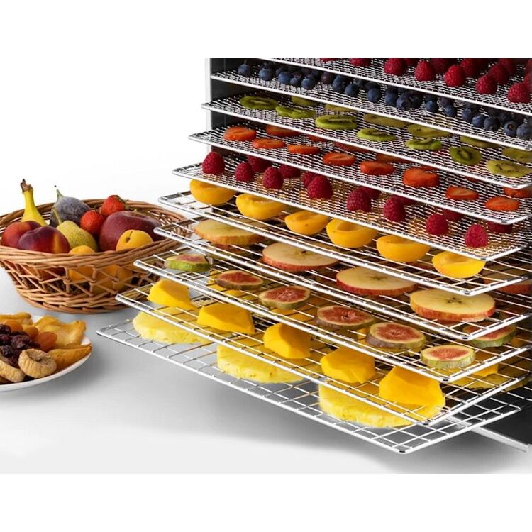Uscator de legume si fructe Klarstein Fruit Jerky Steel 10 (Inox)