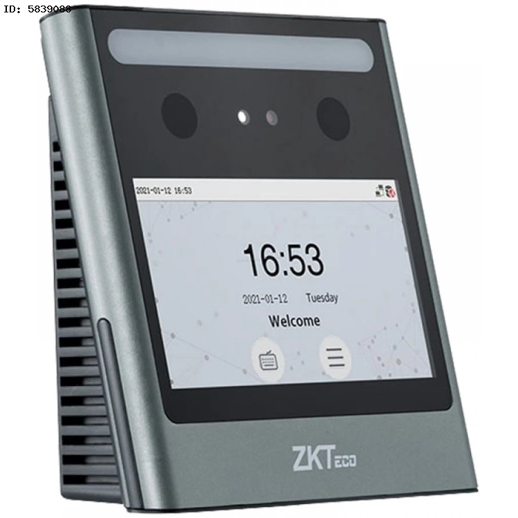 Terminal biometric de control acces ZKTeco EFace10 (Grey) cumpără în ...