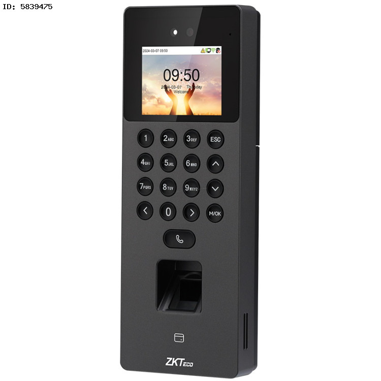 Terminal biometric de control acces ZKTeco SenseFace 2A (Black) cumpără ...
