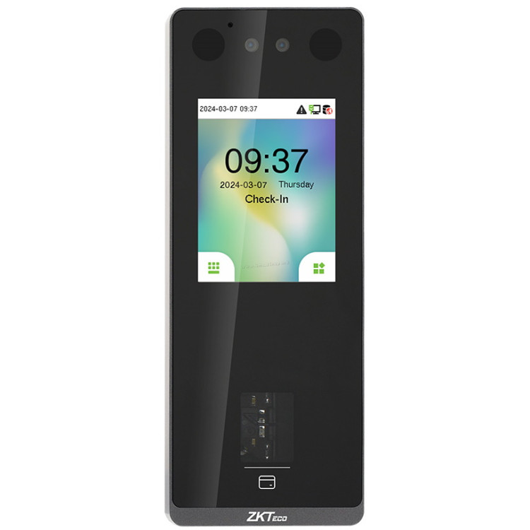 Terminal biometric de control acces ZKTeco SenseFace 3B (Black) cumpără ...
