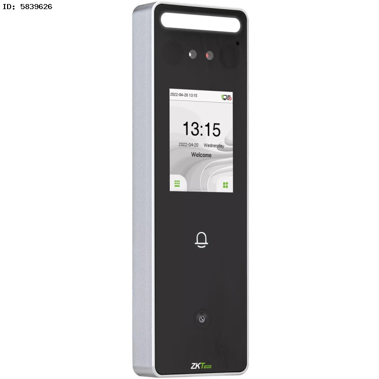 Terminal biometric de control acces ZKTeco SpeedFace-V3L-QR (Black ...
