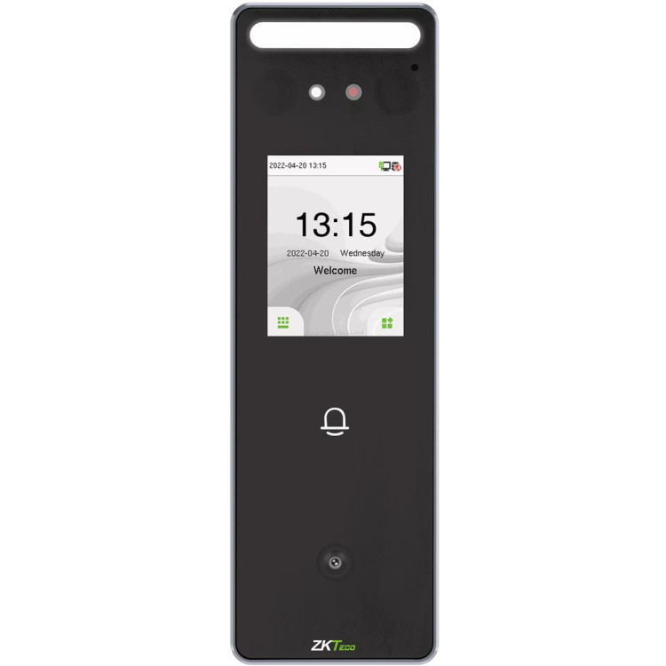 Terminal biometric de control acces ZKTeco SpeedFace-V3L-QR (Black ...