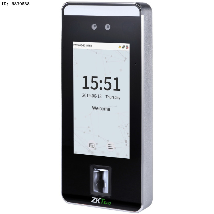 Terminal biometric de control acces ZKTeco SpeedFace-V5L (Black ...