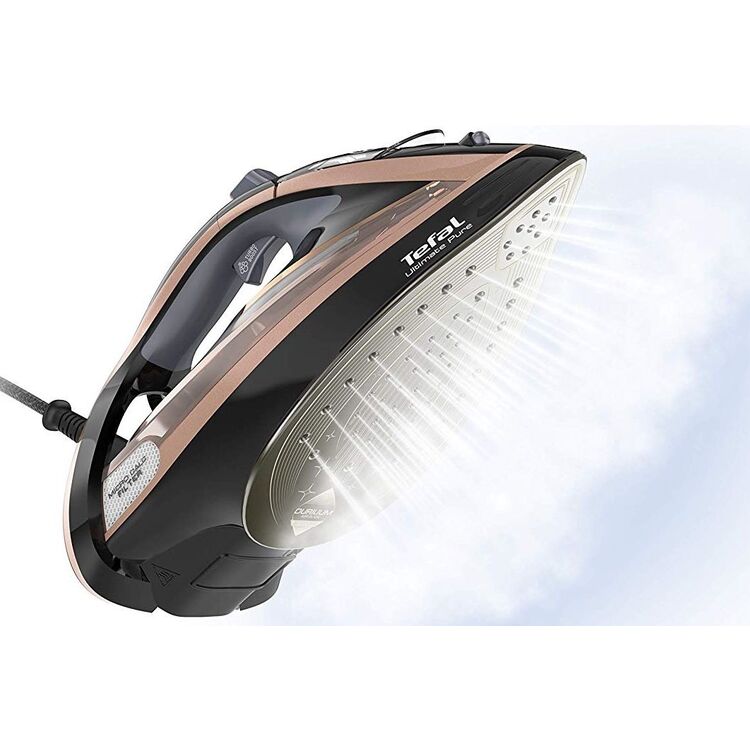 Fier de calcat Tefal Ultimate Pure FV9845 (Black/Pink)