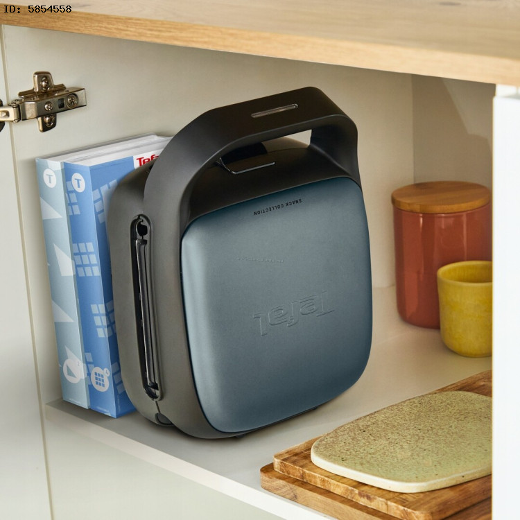 Aparat de facut sadwich-uri Tefal Snack Collection SW862BF0 (Black/Dark ...