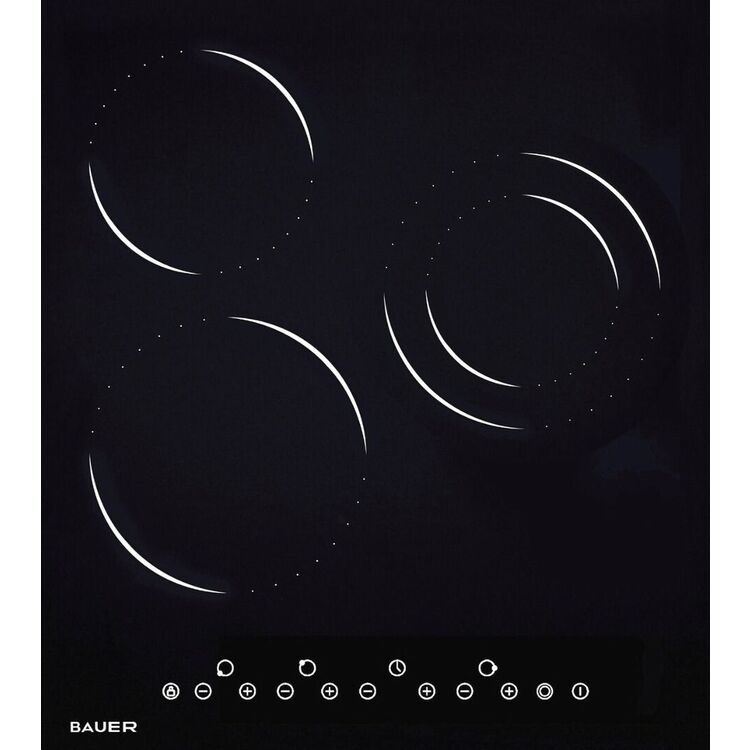 Plita incorporabila electrica Bauer PR 4031ET-A1 (Black) cumpără în ...