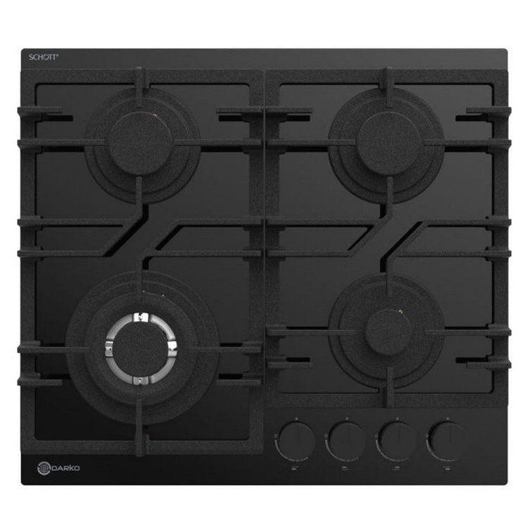 Plita incorporabila pe gaz Darko Roblo 605 BG (Black) cumpără în ...
