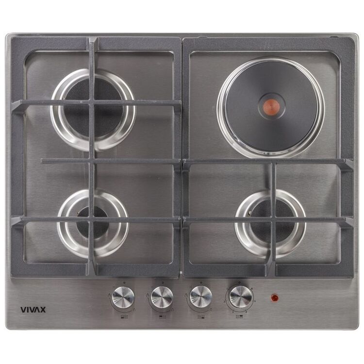 Plita incorporabila combinata Vivax BH-312ICI X (Inox) cumpără în ...