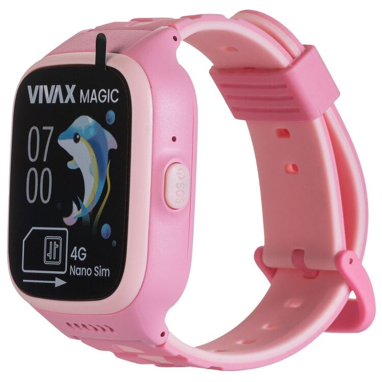 Ceas inteligent pentru copii Vivax Magic 4G (Pink) cumpără în Chișinău ...