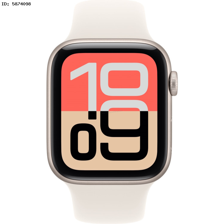 Ceas inteligent Apple Watch SE 3 GPS 44mm Sport Band M/L (Starlight ...