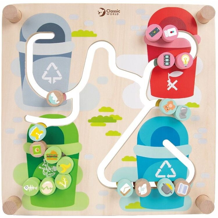 Labirint 2in1 Classic World Waste Sorting (Multicolor)