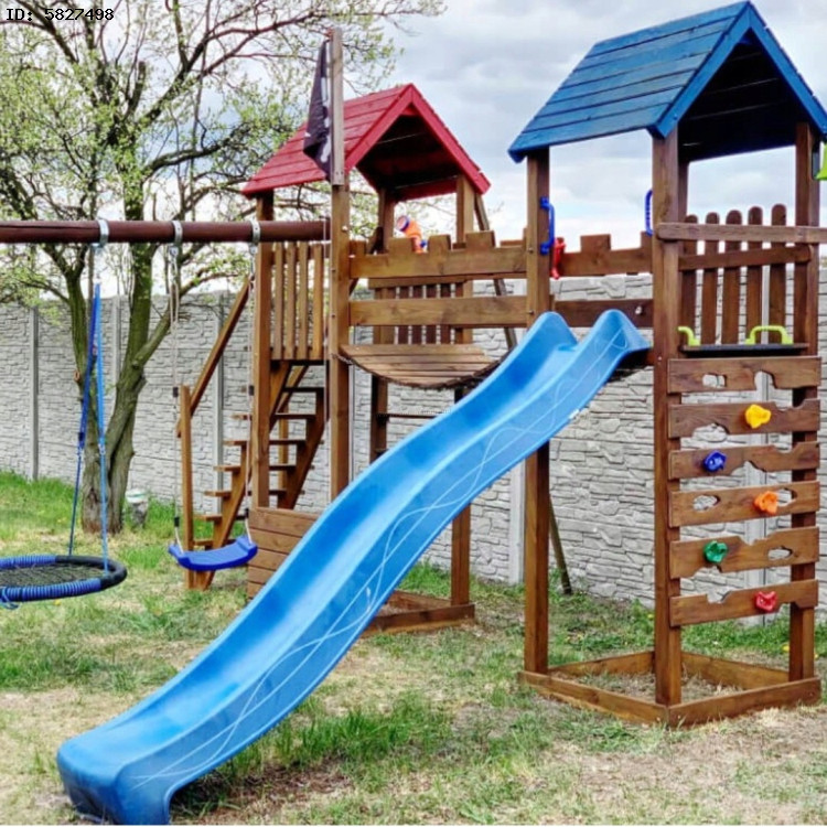 Tobogan fara scara PlayPark S-line HDPE-1500 (Blue) cumpără în Chișinău ...