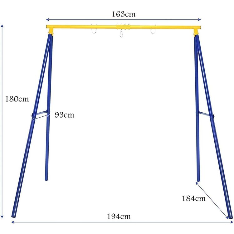 Стойка для качели Costway NP10554YE (Blue/Yellow) купить в Кишиневе ...
