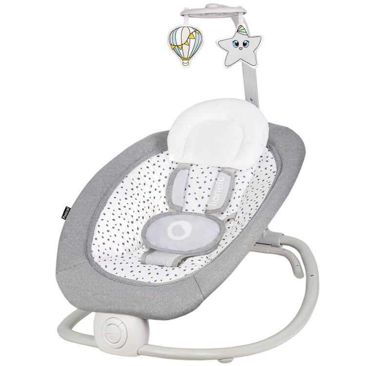 Sezlong pentru copii Lionelo Pascal (Grey Dove)