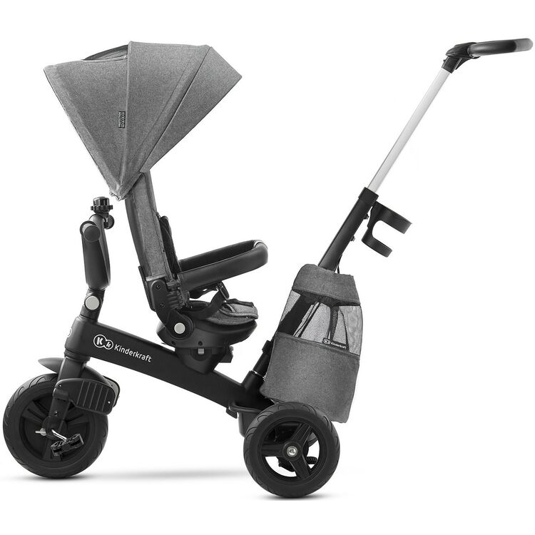 Tricicleta KinderKraft EasyTwist (Platinum Grey)