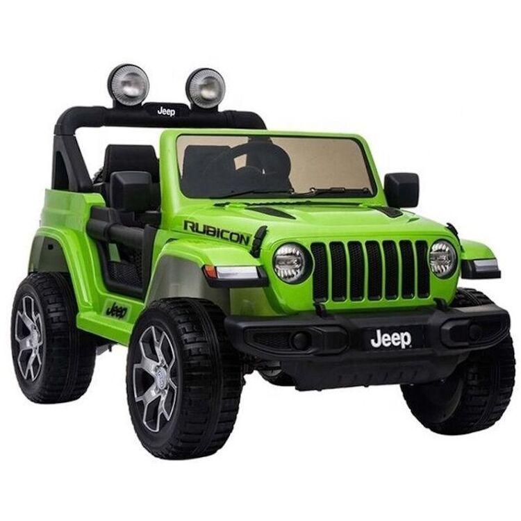 Masinuta electrica Lean Cars Jeep Rubicon 4x4 (Green)
