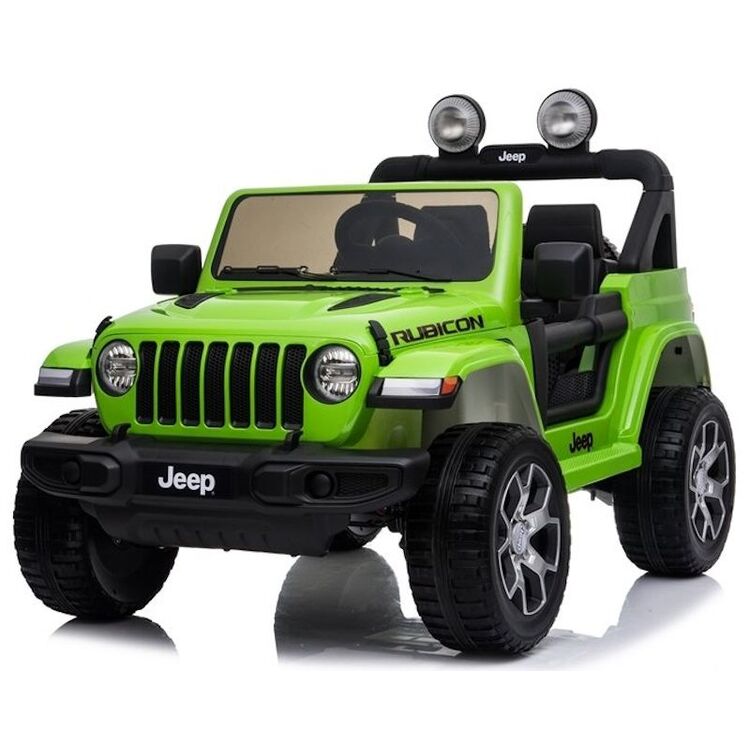 Masinuta electrica Lean Cars Jeep Rubicon 4x4 (Green)