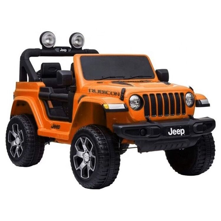 Электромобиль Lean Cars Jeep Rubicon 4x4 (Orange)