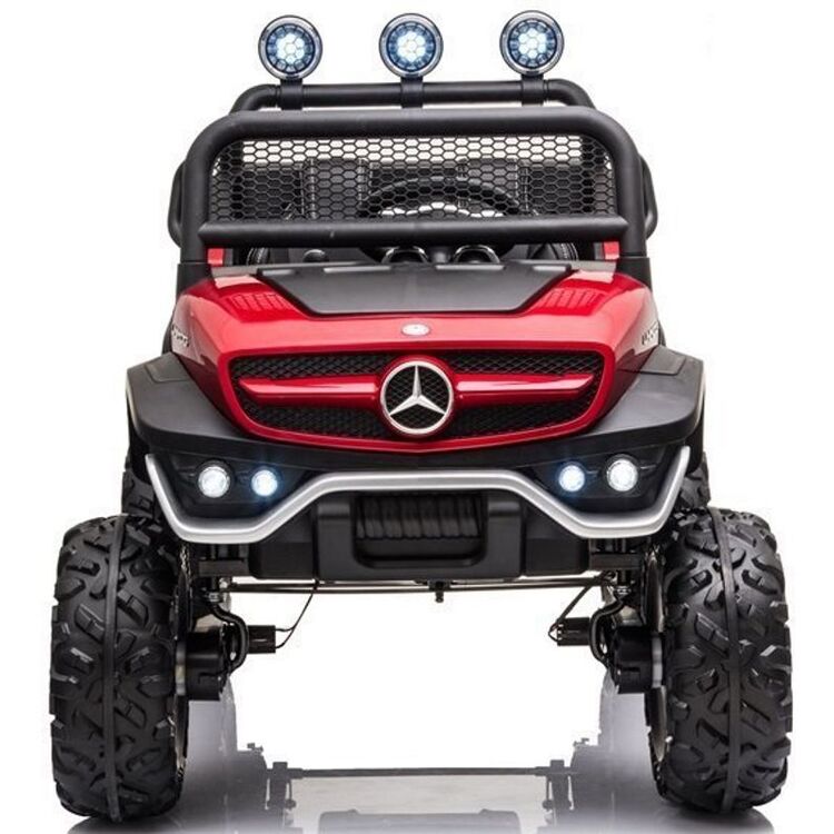 Masinuta electrica Lean Cars Mercedes Unimog S (Red Painting)