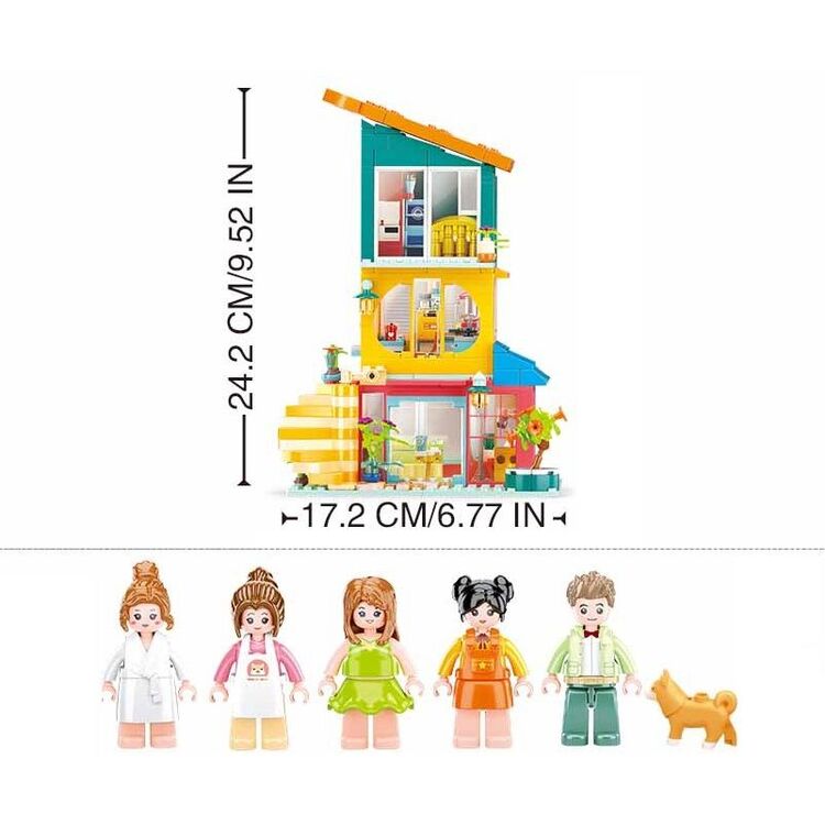 Constructor Sluban Girl's Dream Jenga House M38-B1090 cumpără în ...