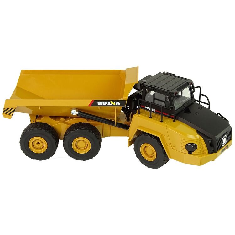 Camion cu telecomanda LeanToys Lifting Tipper (Yellow) cumpără în ...