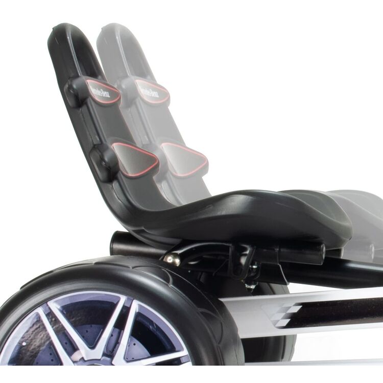 Картинг с педалями Injusa Mercedes-Benz 4122IN (White/Black)