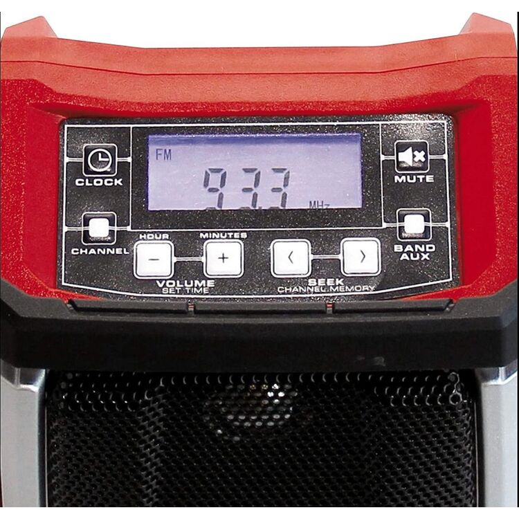 Radio portabil cu acumulator Einhell TE-CR 18 Li (Red)