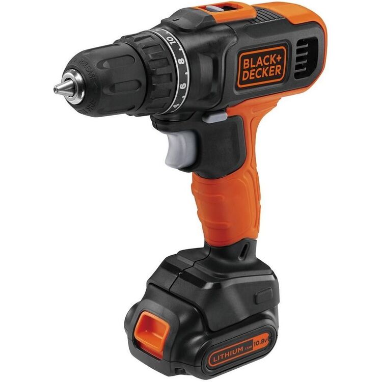 Дрель-шуруповёрт Black&Decker BCD7122CK (Orange/Black) купить в ...