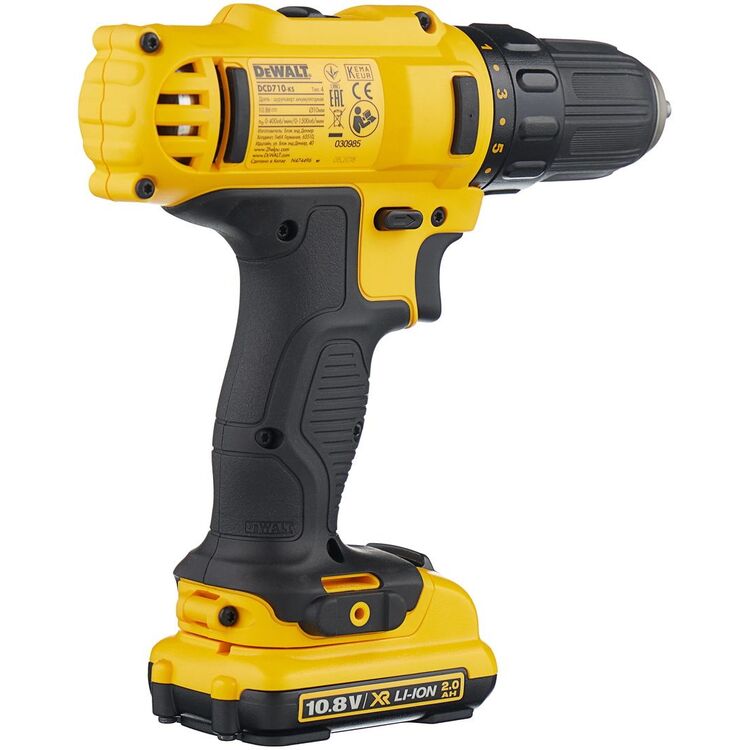 Аккумуляторная дрель-шуруповерт Dewalt DCD710D2-QW купить в Кишиневе ...